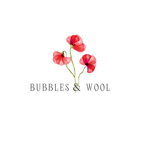 Design updated logo for Bubbles & Wool Manifestation Kits | Logo ...
