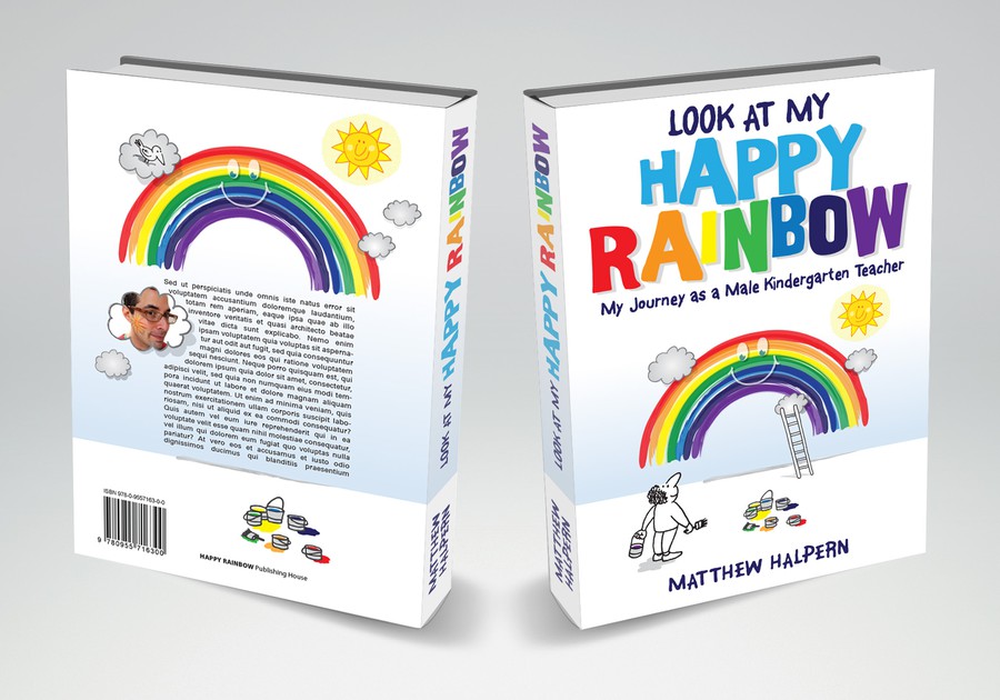 Create a book cover for Look at My Happy Rainbow! | Book cover contest