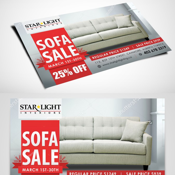 Sofa sale introducing Starlight Interiors' expansion into the furniture ...