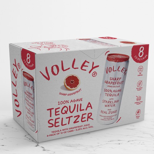 Designs | Design an 8 pack for a premium tequila seltzer brand ...