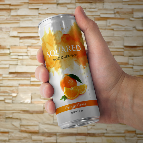 Designs | Clean - edgy beverage can for THC / CBD drink | Product ...