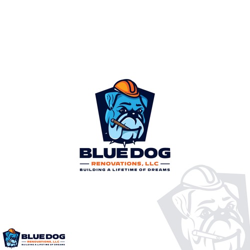 Designs | Design a company logo to reflect company name. A Blue Dog ...