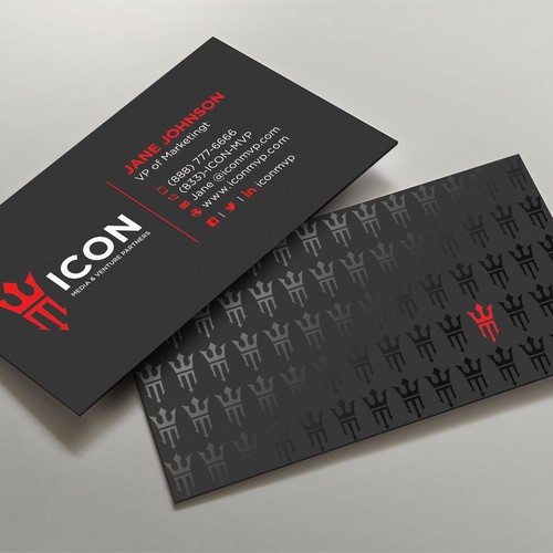 ICON Buisness Card | Business card contest