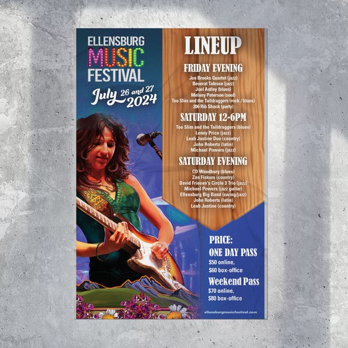 Designs | 2024 music festival poster | Illustration or graphics contest