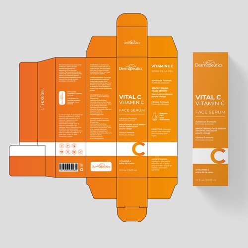 Designs | Serum carton redesign | Product packaging contest
