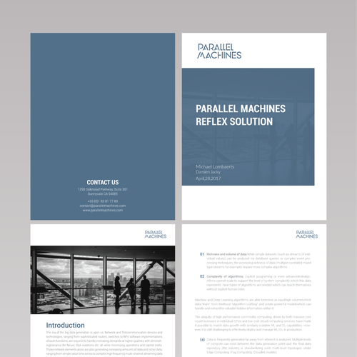 transform a dull word document into a cool whitepaper | Brochure contest