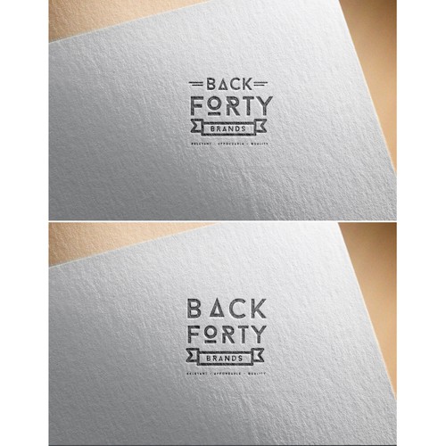 Back Forty Brands | Logo & hosted website contest