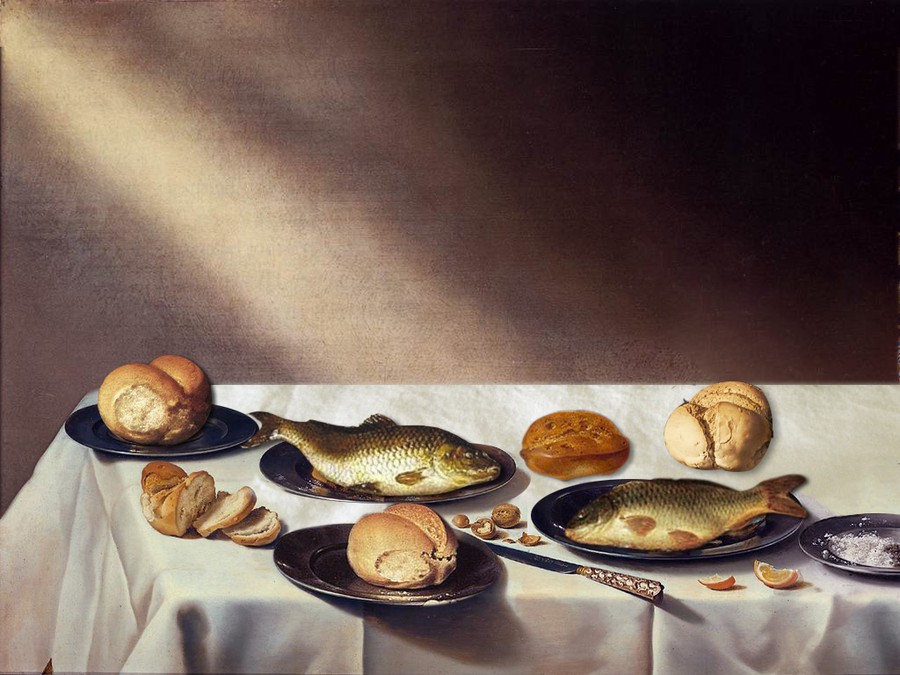 2 Fish and 5 Loaves of Bread | Other Graphic Design contest