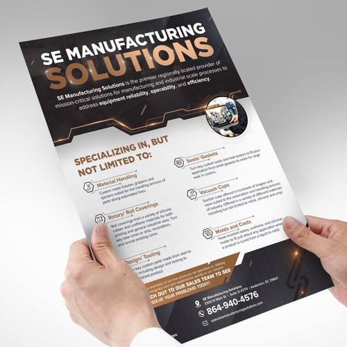 Designs | Clean single page line card for potential customers ...