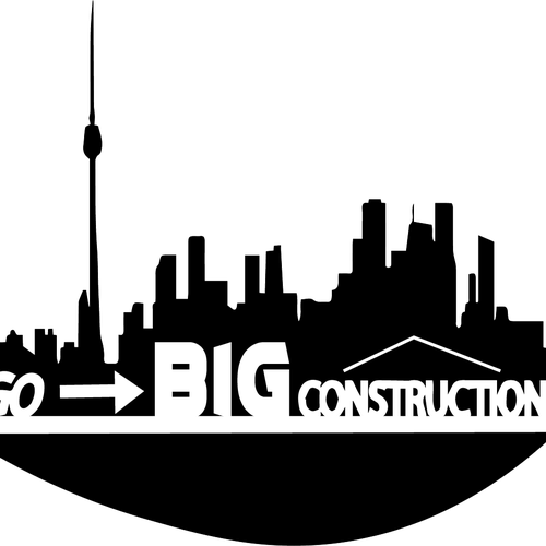 Logo for construction company in Toronto- Go Big Construction. | Logo ...