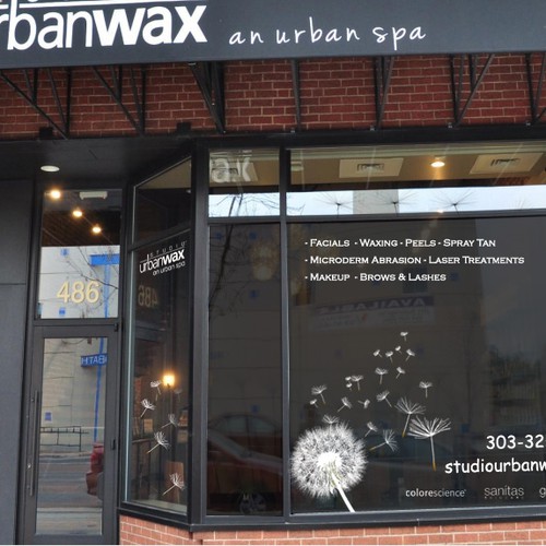 Help Design our Urban Spa's Store Front Door Entry and Window! with a ...