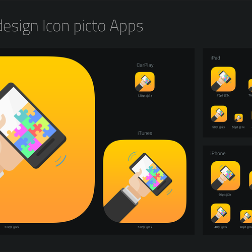 Design the appstore Picto of our funny mobile app! | Icon or button contest