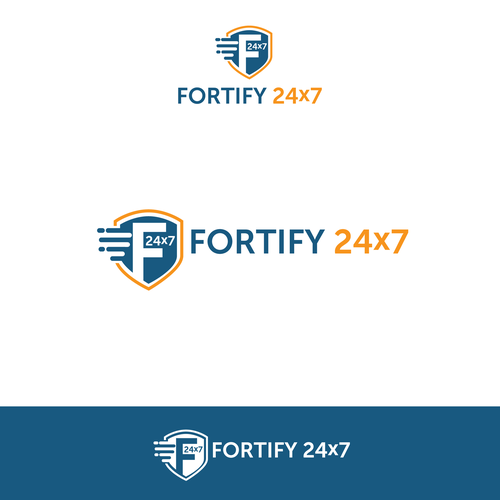 Create a logo for IT Services company Fortify 24x7 | Logo design contest