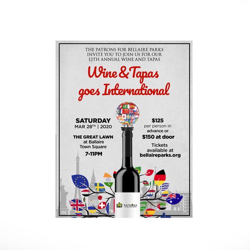 Wine and Tapas 2020 Invitation Design | Postcard, flyer or print contest