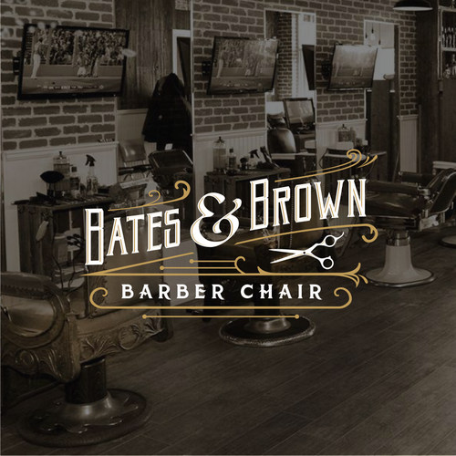 Create a sophisticated logo for Bates and Brown Barber Chair | Logo ...