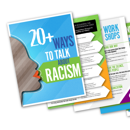 Designs | '20+ Ways to Talk About Racism' - Digital Download to Attract ...