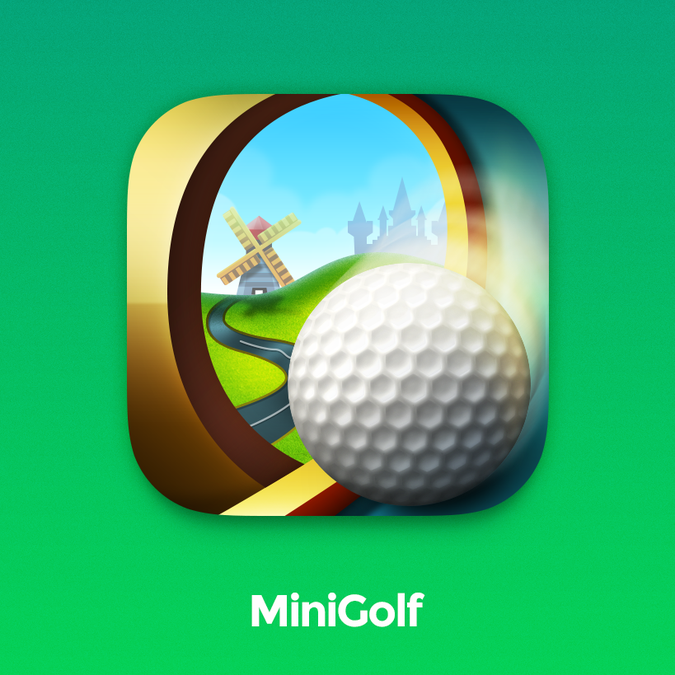 Mini Golf Icon | Icon or button contest