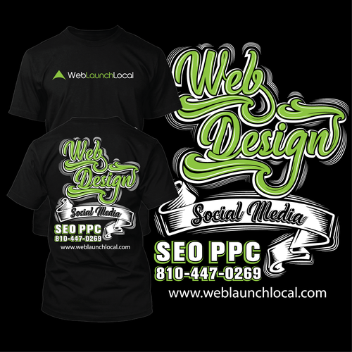 Trendy T-Shirt Design for Internet Marketing Company | T-shirt contest