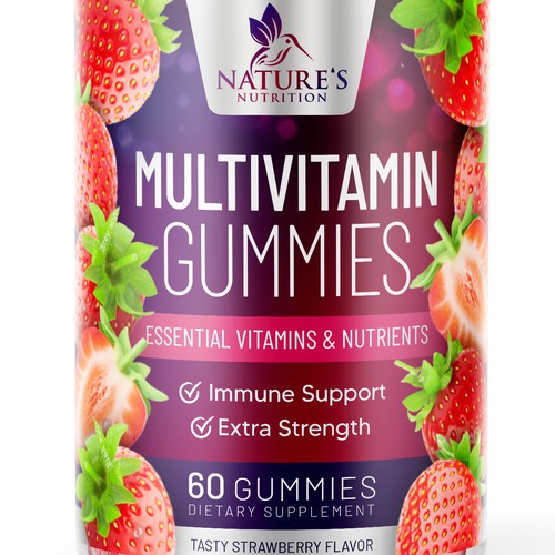 Designs | Tasty Multivitamin Gummies Design Needed for Nature's ...