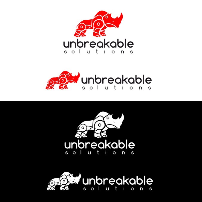 Unbreakable Solutions IT company needs creative new logo! | Logo design ...