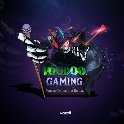 Designs | Voodoo Gaming Needs Logo - Let's Get Freaky | Logo design contest