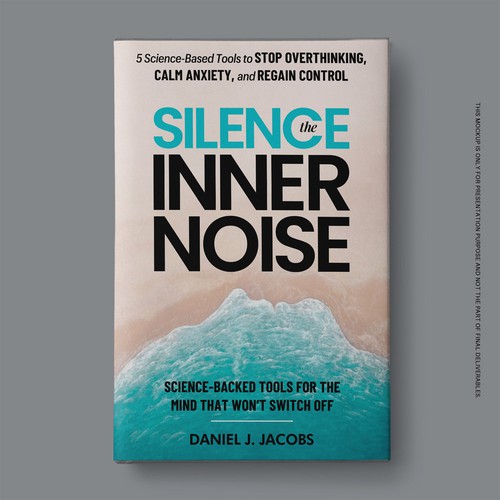 Designs | Book Cover Design: Silence the Inner Noise – A Science-Based ...