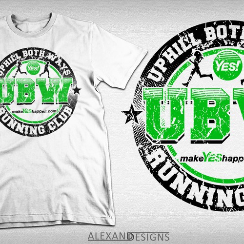 CREATIVE CHALLENGE: Cool Running Shirt Design | T-shirt contest