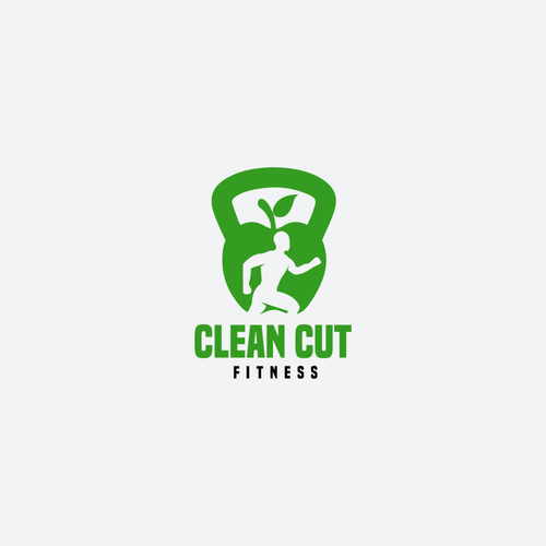 A cool and powerful logo to get Clean Cut Fitness noticed! | Logo ...