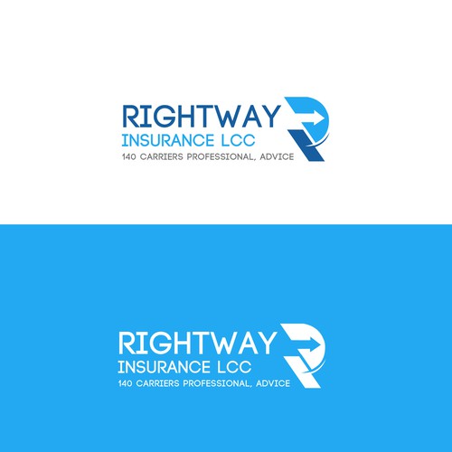 Rightway Insurance Logo redesign project | Logo & social media pack contest