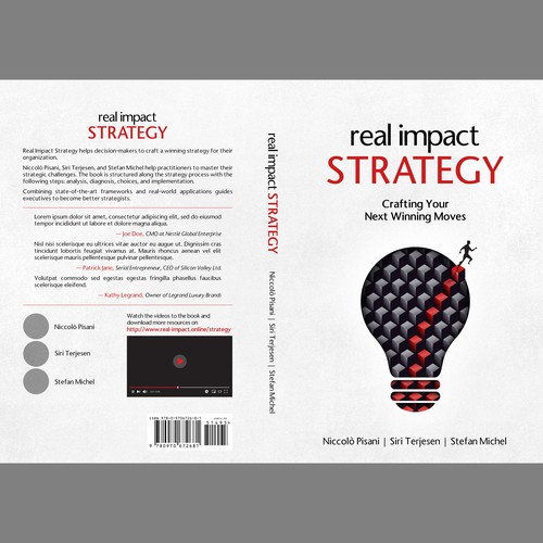 Designs | Book Cover "Real Impact Strategy. Craft Your Next Winning ...