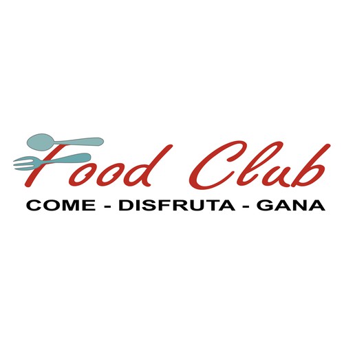 FOOD CLUB the best and unique virtual club | Logo design contest
