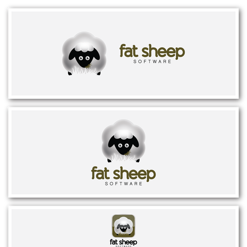 logo for Fat Sheep Software | Logo design contest