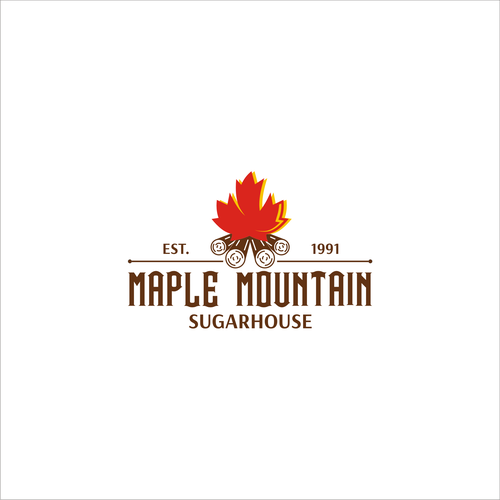 Create a logo for a Vermont Maple Syrup producer that captures this ...