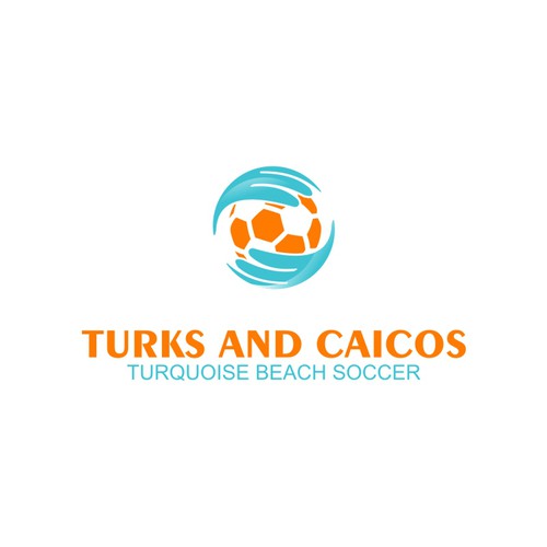 Create a brand image for Beach Soccer in the Turks and Caicos Islands ...