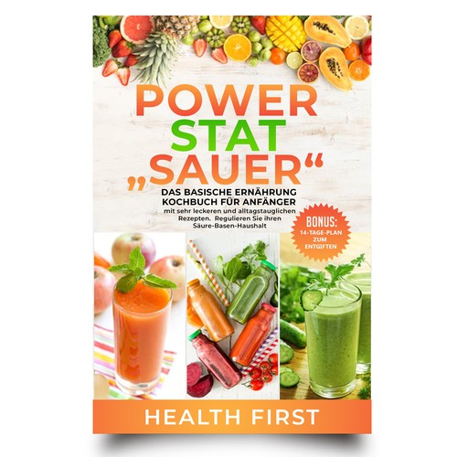 Designs | Basic nutrition Cover | Book cover contest