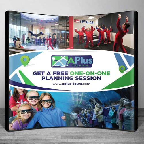 Excite teachers at a convention by providing energizing design ...