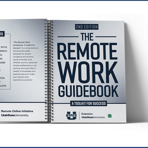 Designs | The Remote Work Guidebook - 2nd Edition | Book cover contest