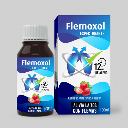 Llamativo empaque para FLEMOXOL | Product packaging contest