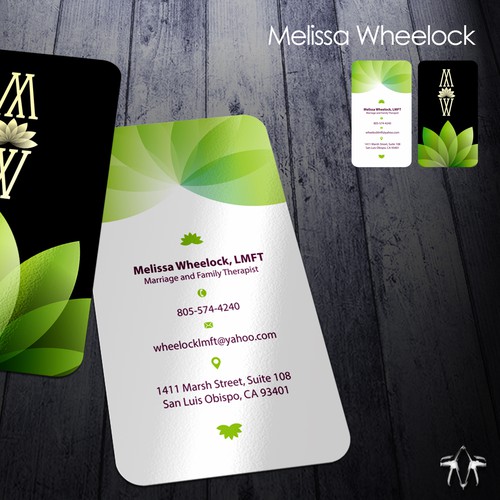 California Therapist Needs Business Card And Lots More Projects To Come ...