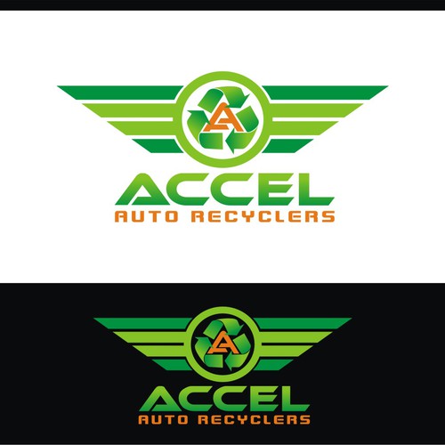 logo for ACCEL AUTO RECYCLERS | Logo design contest