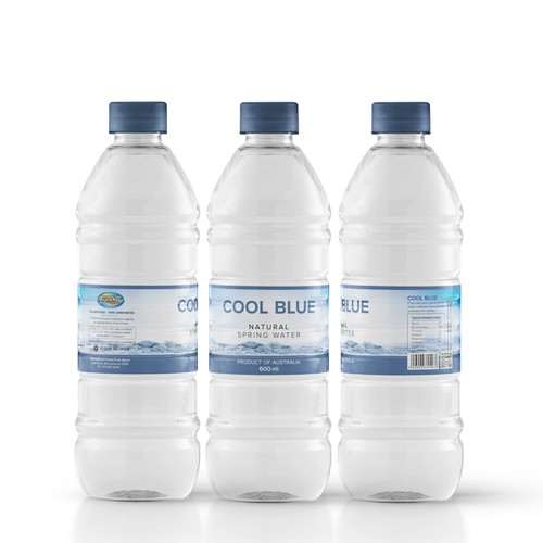 Bring modern new life to our Spring Water label | Product label contest