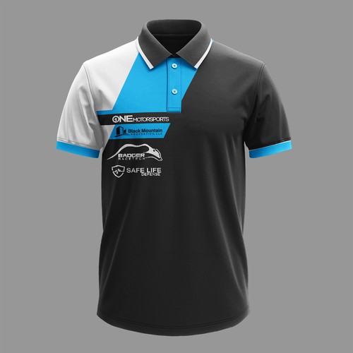 Designs | Minimalist Polo Shirt for a High End Motorsport Racing Team ...