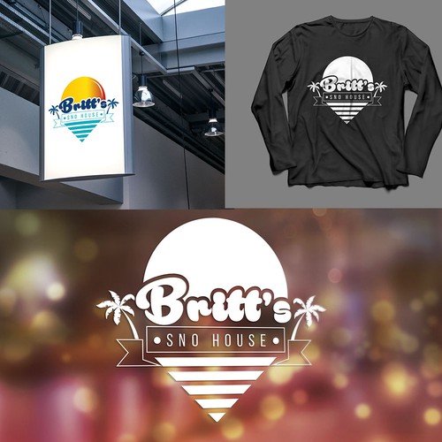 Design unique and fun logo for shaved ice stand. | Logo design contest
