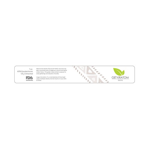 Help us build a cohesive product label | Product packaging contest