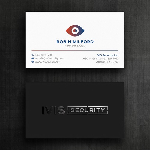 Designs | Business Card for Modern Security Company | Business card contest