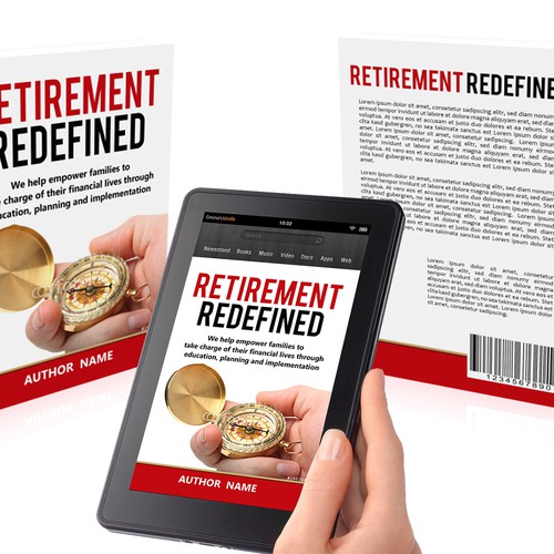 Designs | Retirement Redefined book Design | Book cover contest