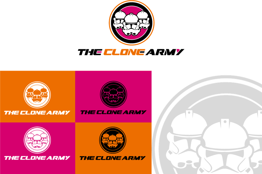 Create a modern logo for print and design company The Clone Army | Logo ...