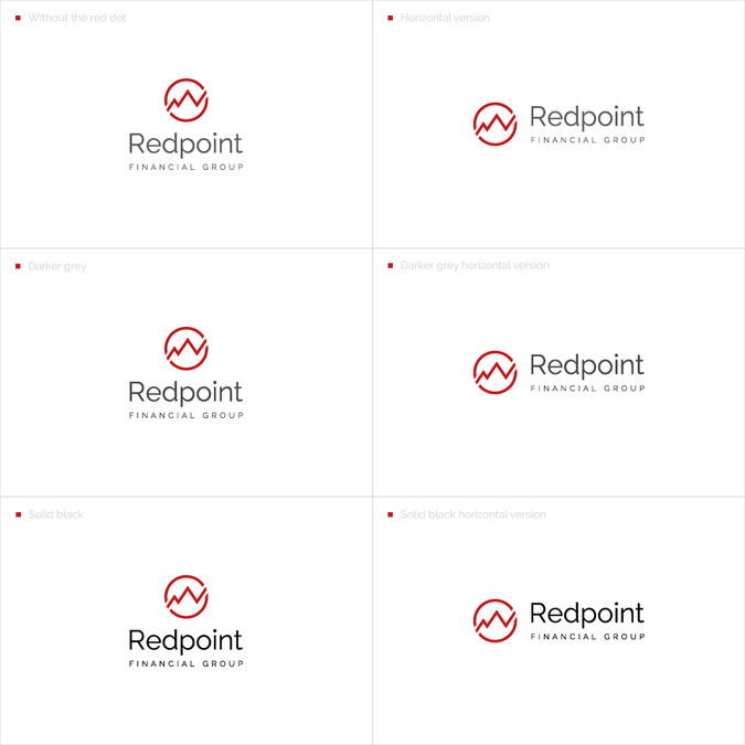Design a professional logo for Redpoint Financial Group, a quickly ...