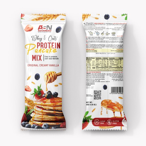 Designs | Design a simple yet attractive single serve sachet for a high ...