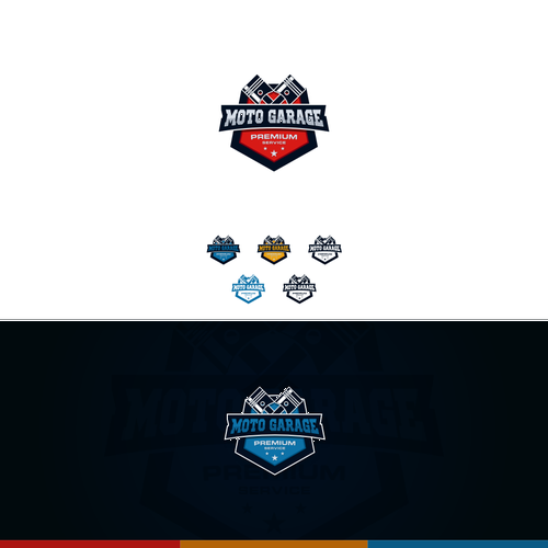 MOTORCYCLE / ATV / UTV / JETSKY REPAIR AND SERVICE LOGO | Logo design ...